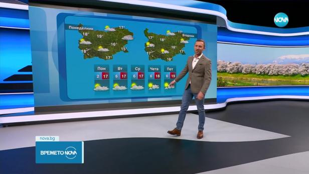 Прогноза за времето (18.03.2023 - обедна емисия) - Видео - Sinoptik.bg