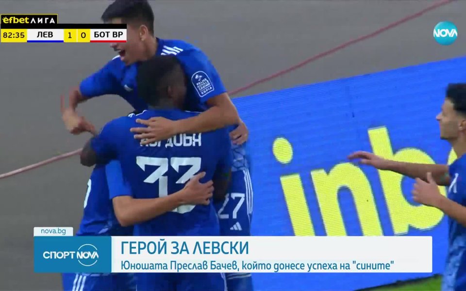 Герой за Левски: юношата Преслав Бачев, който донесе успеха на "сините ...