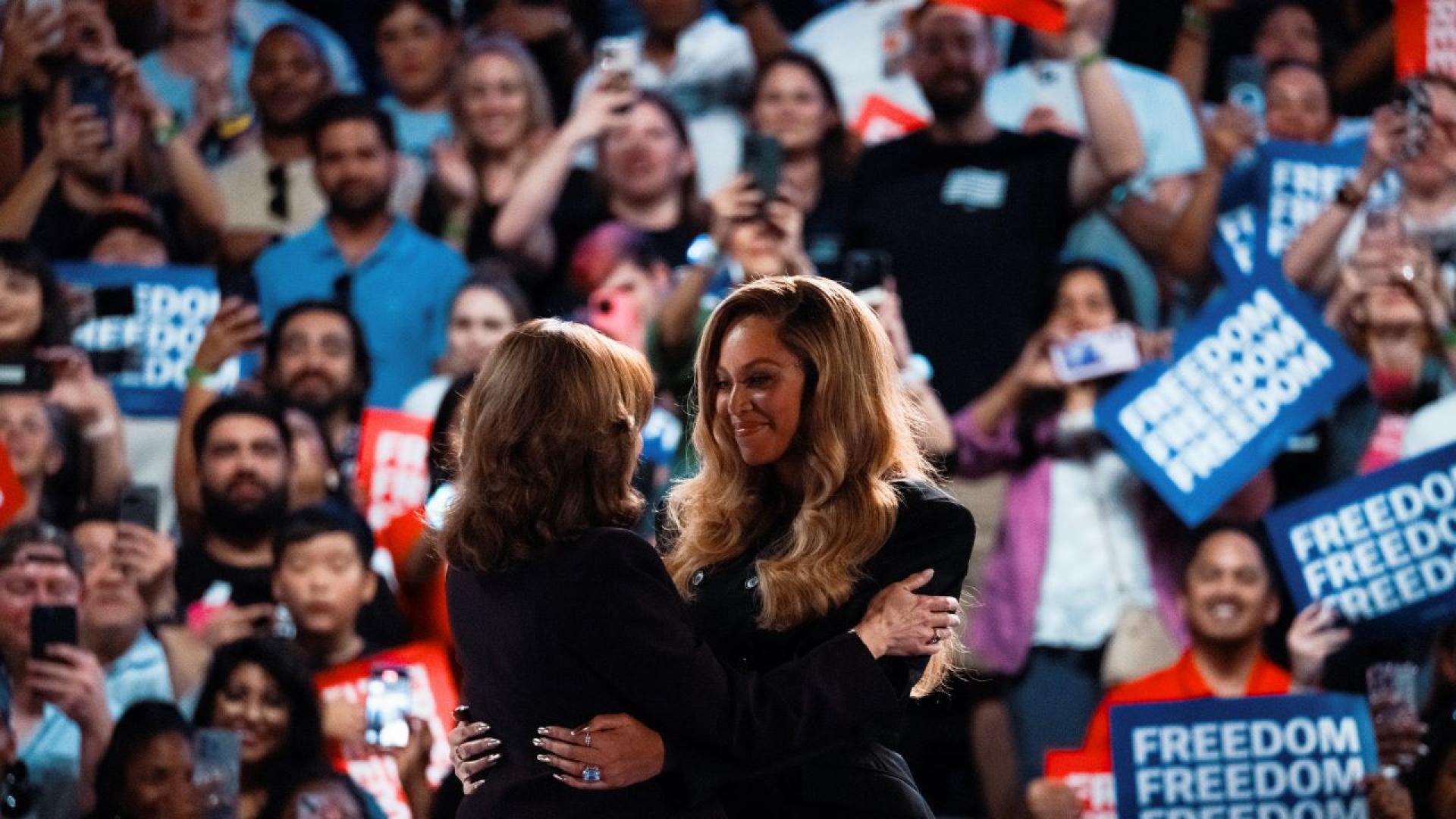 Бионсе се включи в предизборен митинг на Камала Харис|Vesti.bg